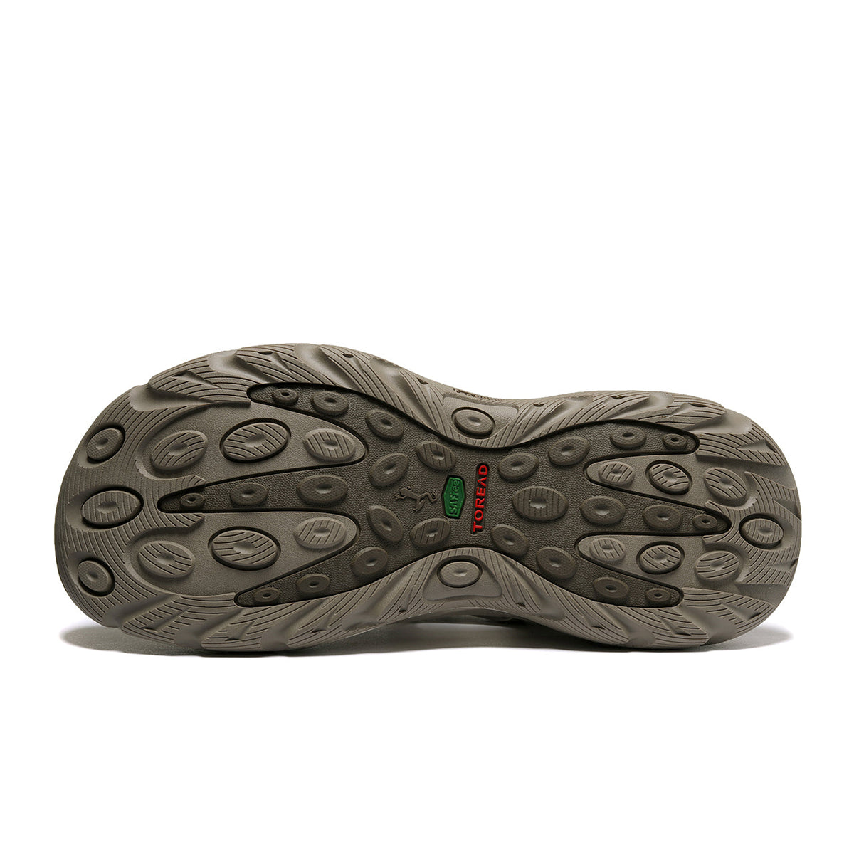 Men's Beach Sandals with SAFree Grip Sole and Water-Resistant Lycra Li ...